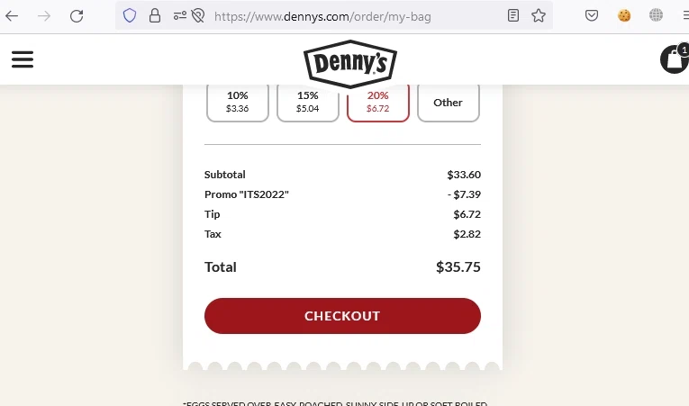Denny's Coupons - 25% Off | January 2025