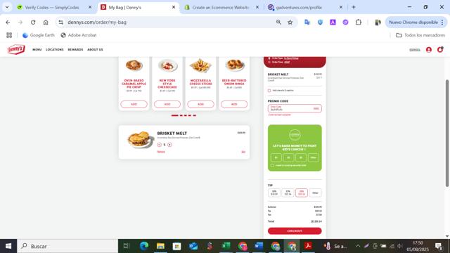 Denny's Discount Codes - $10 Off (1 Verified) Sep 2025