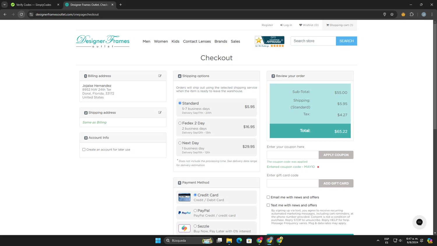 Designer Frames Outlet Coupons - 25% Off | October 2024