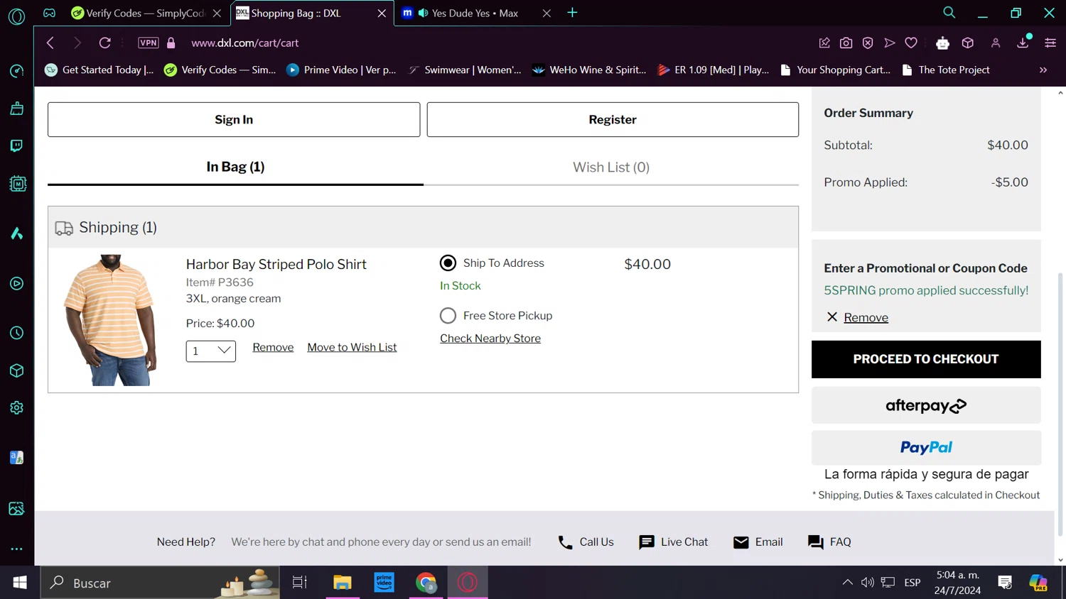 DXL Coupons - $15 Off Promo Codes in August 2024 | SimplyCodes