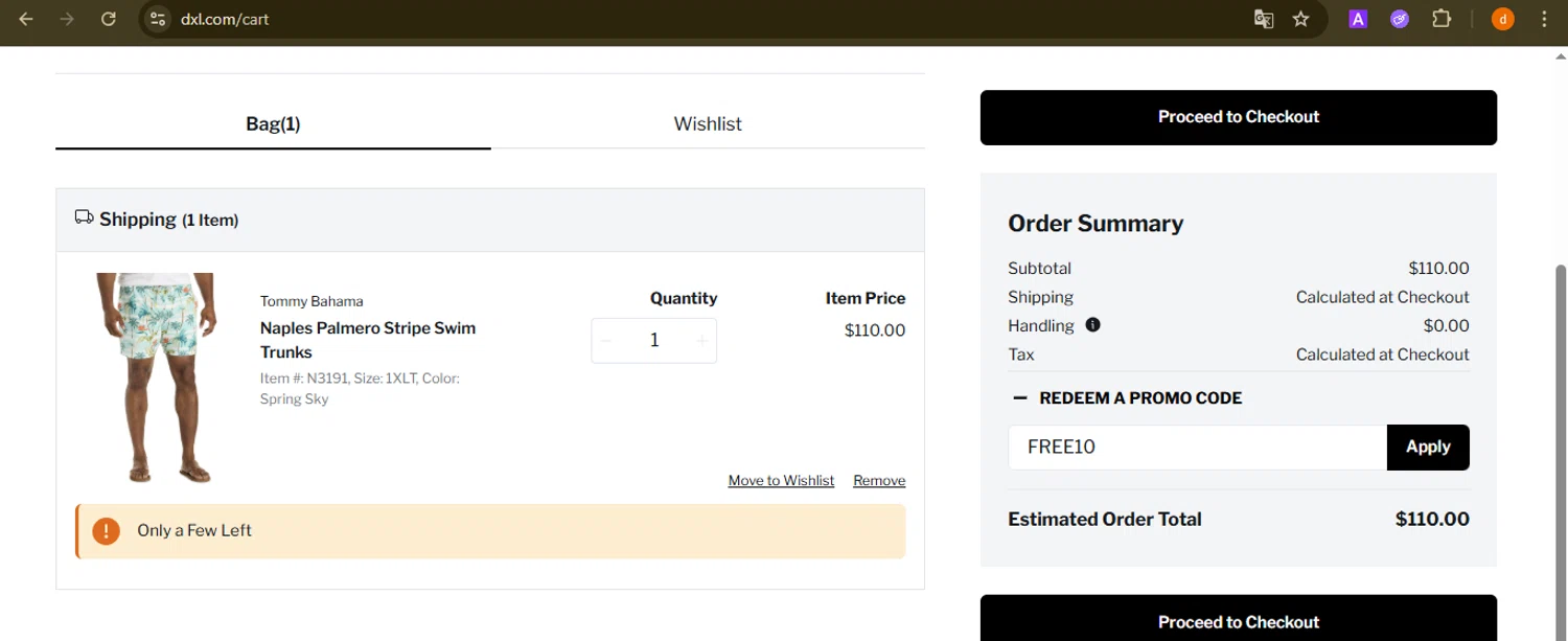 DXL Discount Codes - 25% Off (5 Verified) Sep 2025
