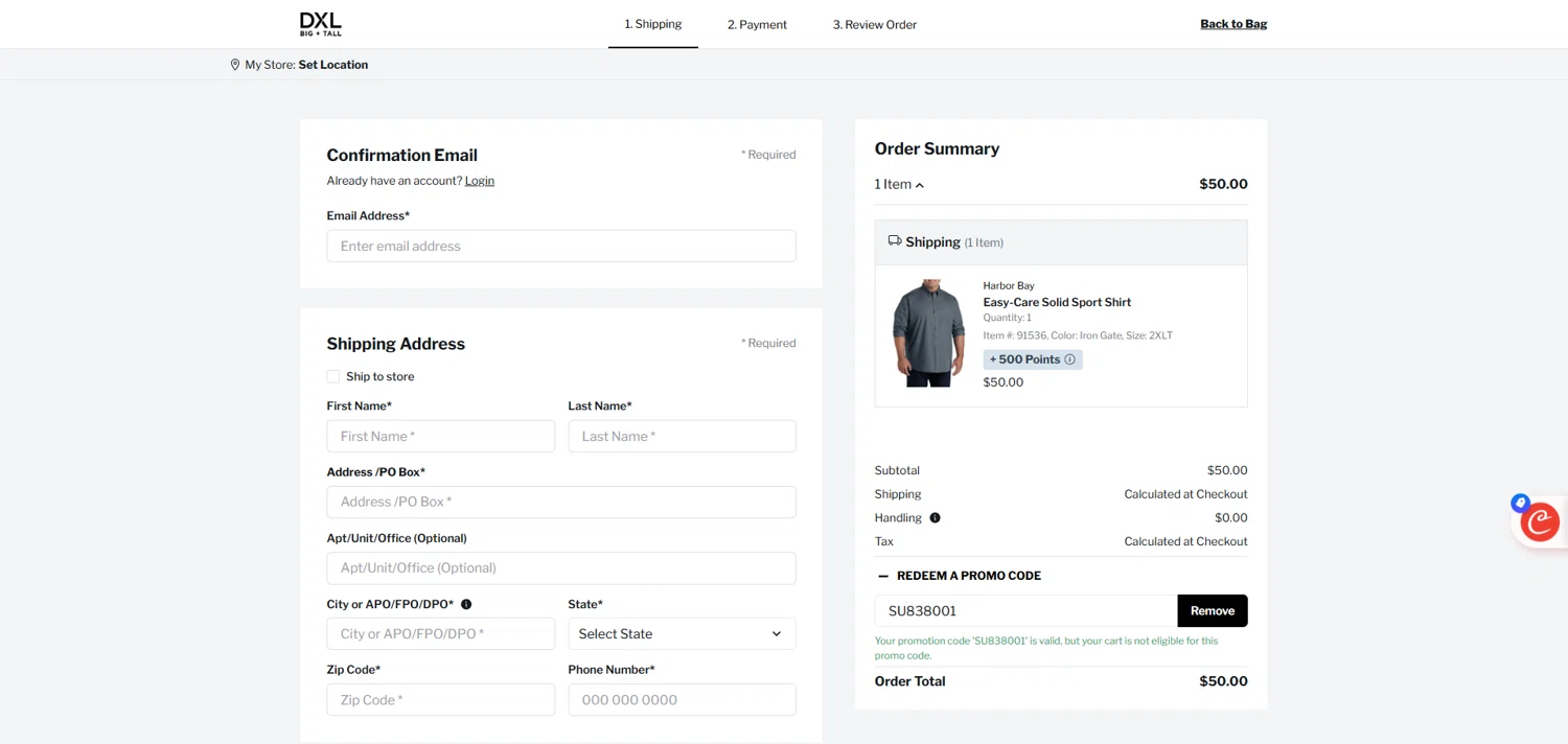DXL Discount Codes - $15 Off (2 Verified) Jul 2025