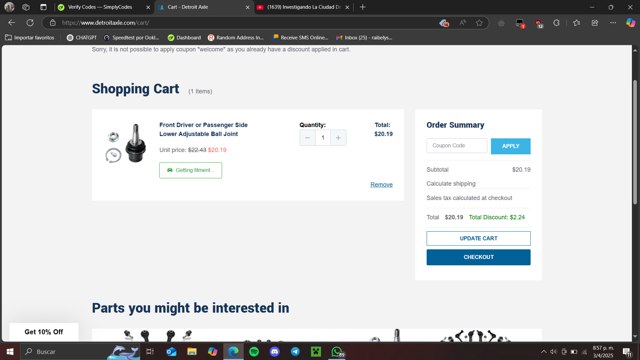 Detroit Axle Coupon Codes (2 Verified) - 10% Off Apr 2025