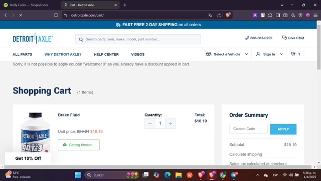 Detroit Axle Coupon Codes (2 Verified) - 10% Off Apr 2025