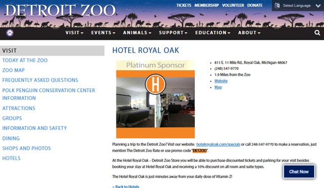 Detroit Zoo Promo Codes - 25% Off Coupons Sep 2025