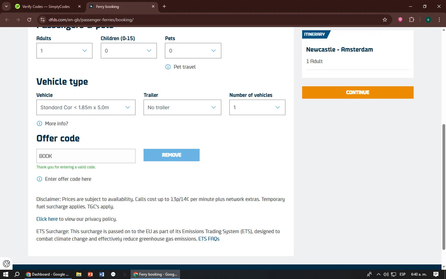 DFDS Discount Codes - 40% Off (3 Verified) Aug 2025