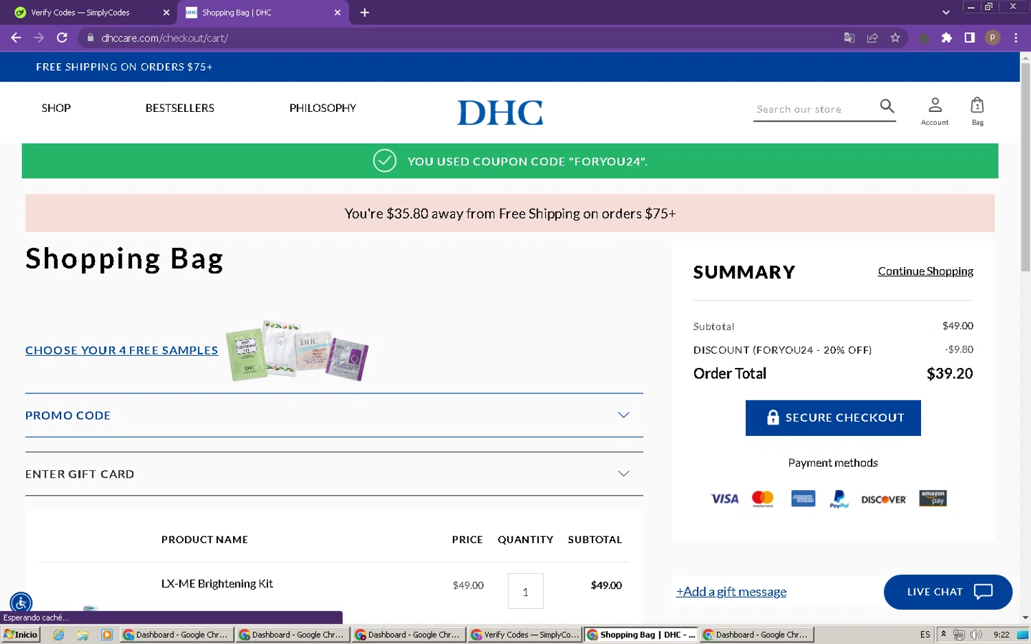DHC Promo Codes - 15% Off | November 2024