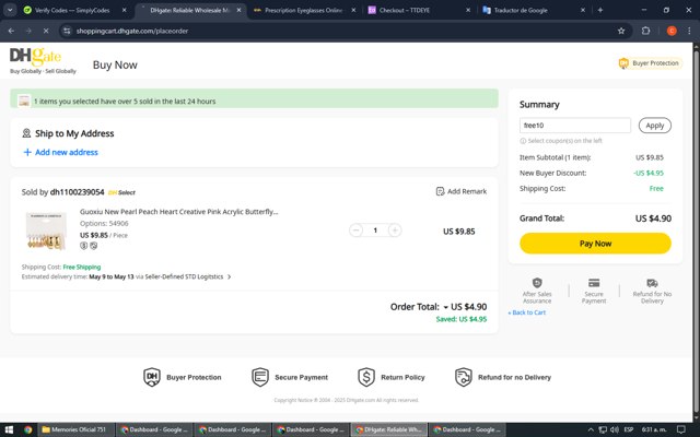 DHgate Promo Codes (9 Verified) - 5% Off Sitewide May 2025