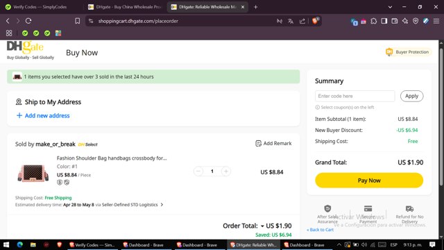 DHgate Promo Codes (9 Verified) - $10 Off Sitewide Apr 2025