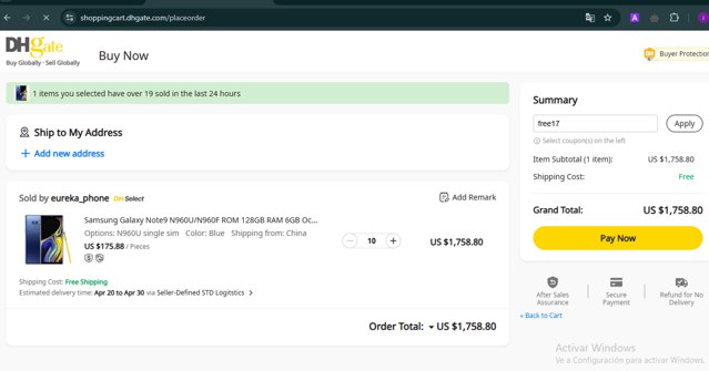 DHgate Promo Codes (9 Verified) - $10 Off Sitewide Apr 2025