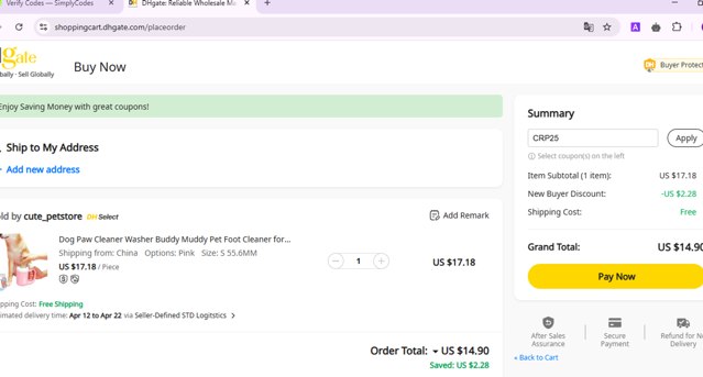 DHgate Promo Codes (9 Verified) - 15% Off Sitewide Mar 2025