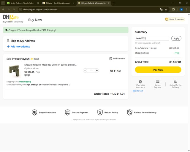 DHgate Promo Codes (9 Verified) - 15% Off Sitewide Mar 2025