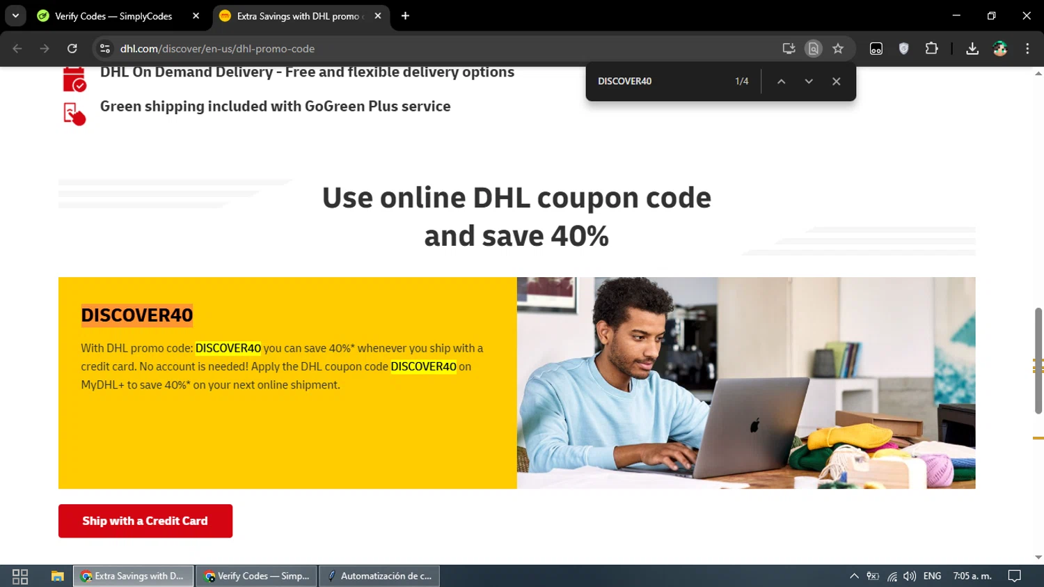 DHL Discount Codes - 50% Off (6 Verified) Oct 2025