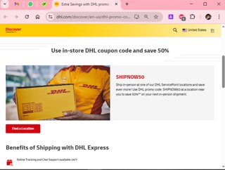 DHL Discount Codes - 50% Off (5 Verified) Jun 2025