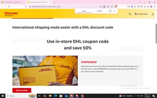 DHL Discount Codes - 50% Off (7 Verified) Jun 2025