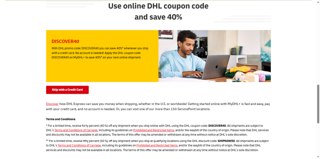 DHL Discount Codes - 50% Off (6 Verified) Sep 2025
