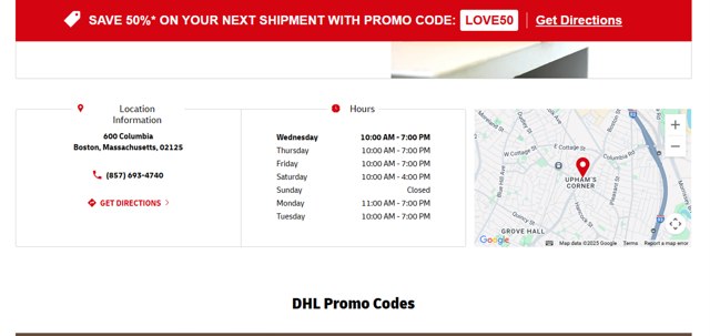 DHL Discount Codes - 50% Off (6 Verified) Jul 2025