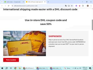 DHL Discount Codes - 50% Off (7 Verified) Oct 2025