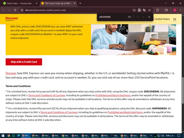 DHL Discount Codes - 50% Off (6 Verified) Sep 2025