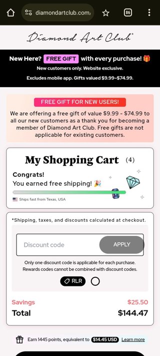 Diamond Art Club Coupons - $10 Off Discount Codes in August 2024 ...