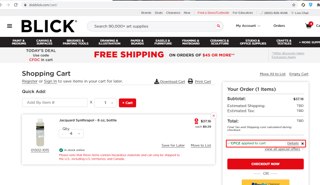 Blick Promo Codes - $10 Off Coupons Sep 2025