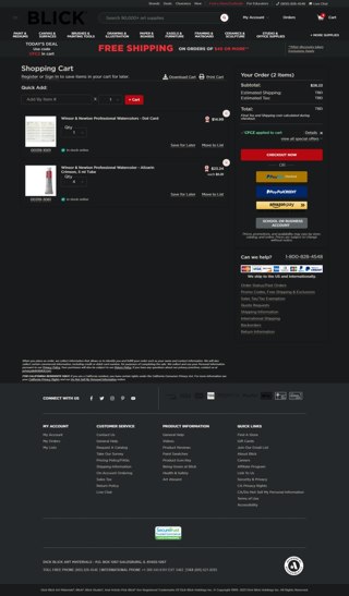 Blick Promo Codes - $10 Off Coupons Sep 2025