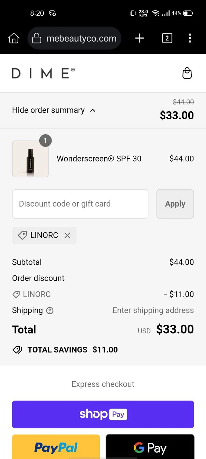 DIME Beauty Coupon Codes - 25% Off | September 2024