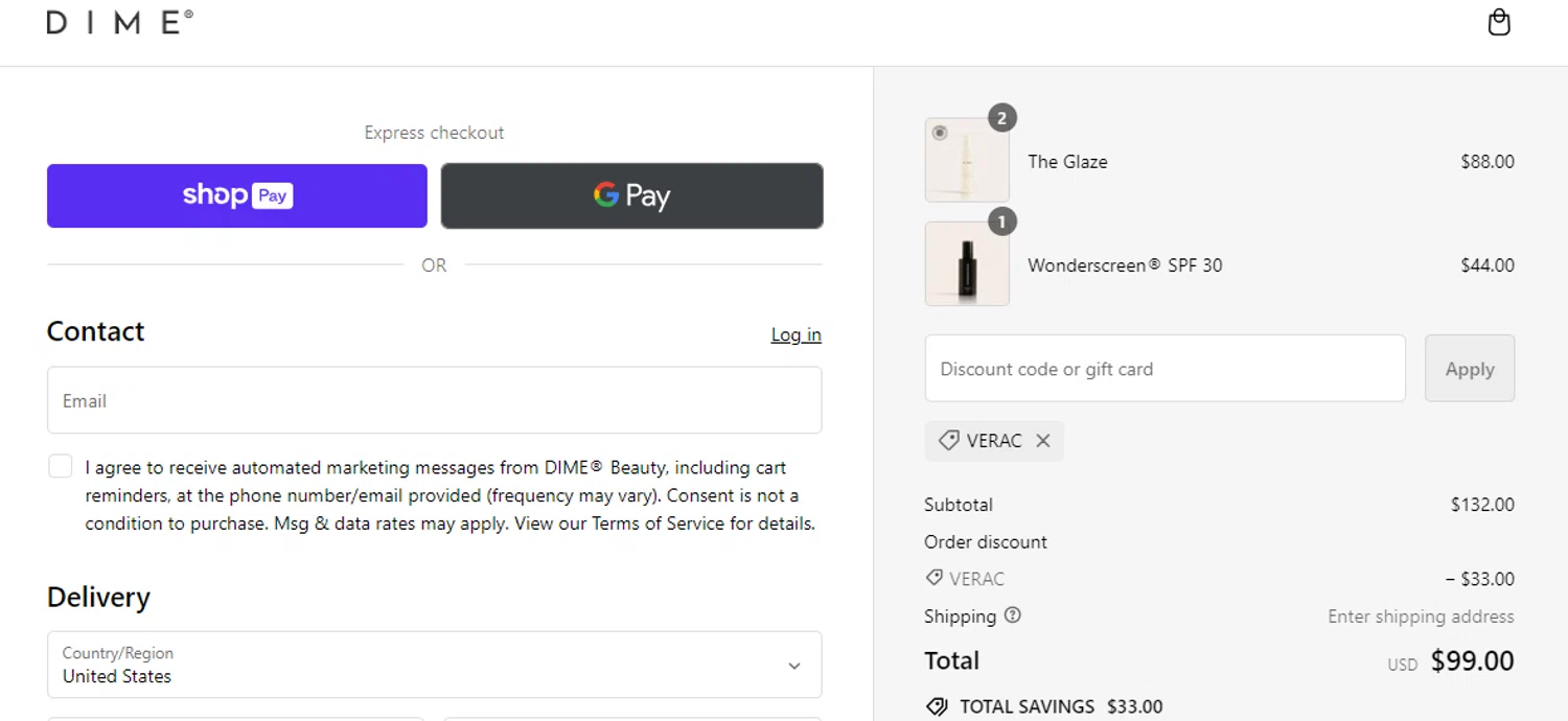 DIME Beauty Coupon Codes - 25% Off | September 2024