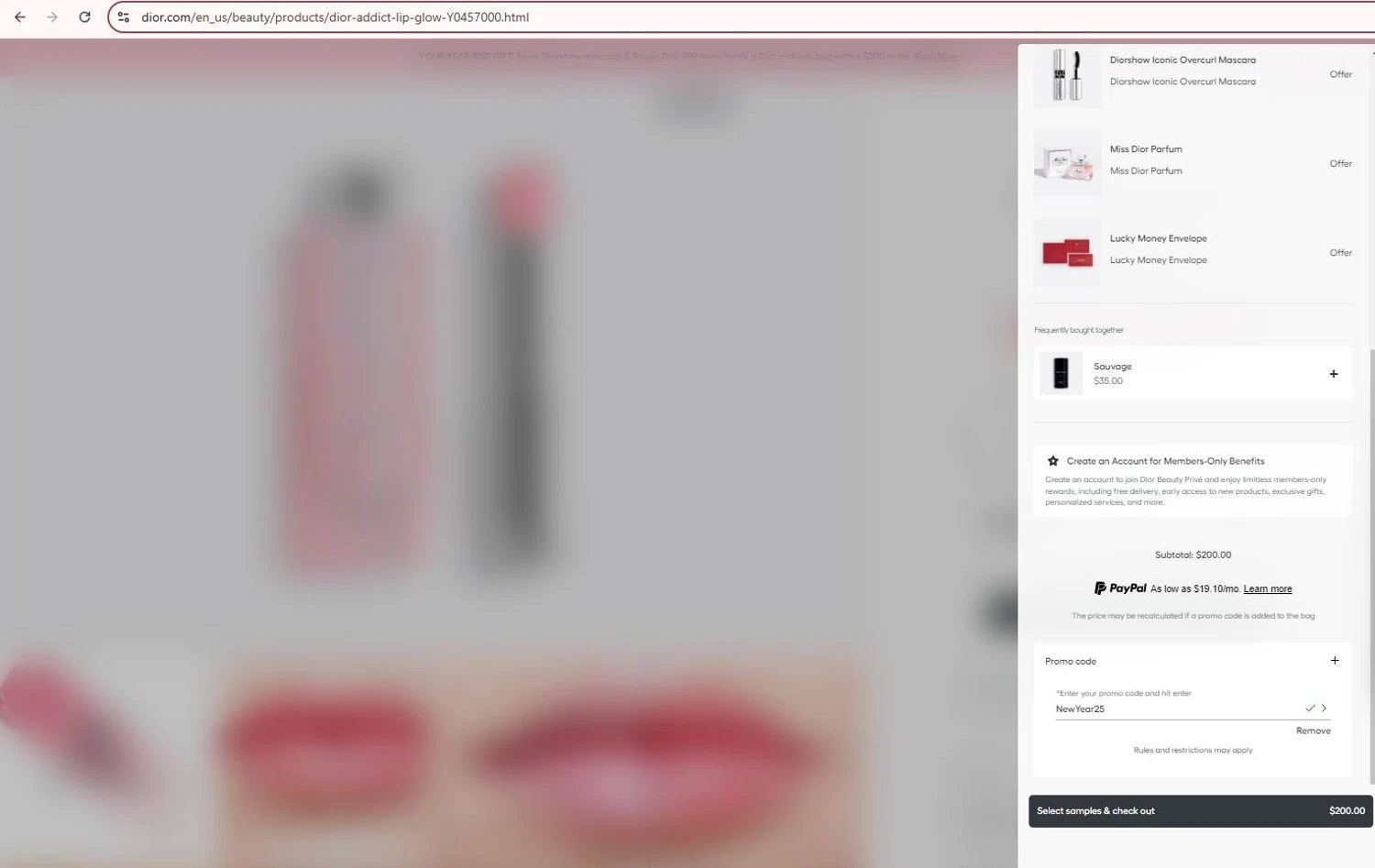 Dior Beauty Promo Codes (8 Verified) - Sitewide Jan 2025