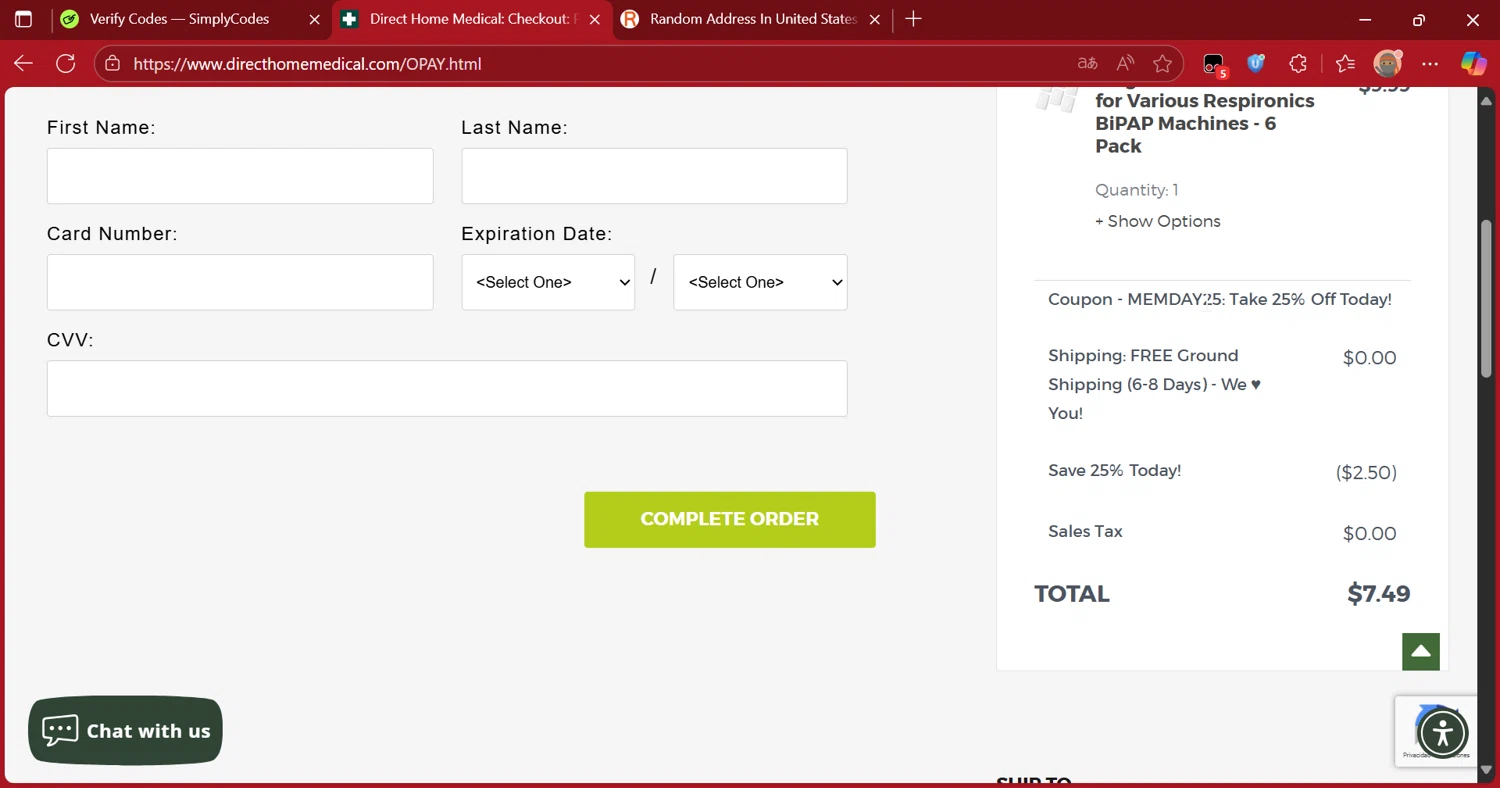 Direct Home Medical Promo Codes - 60% Off Oct 2025