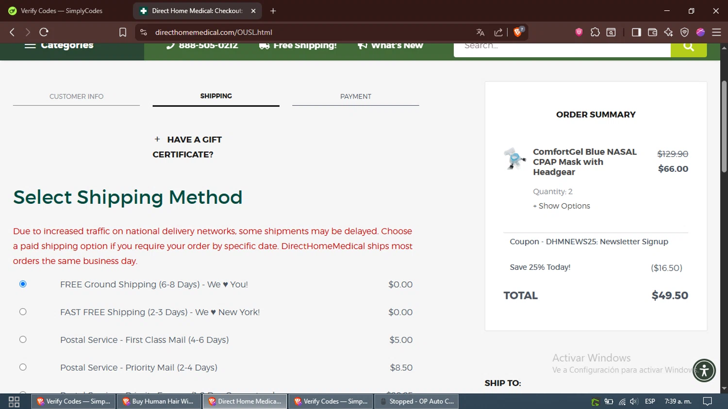 Direct Home Medical Promo Codes - 60% Off Oct 2025