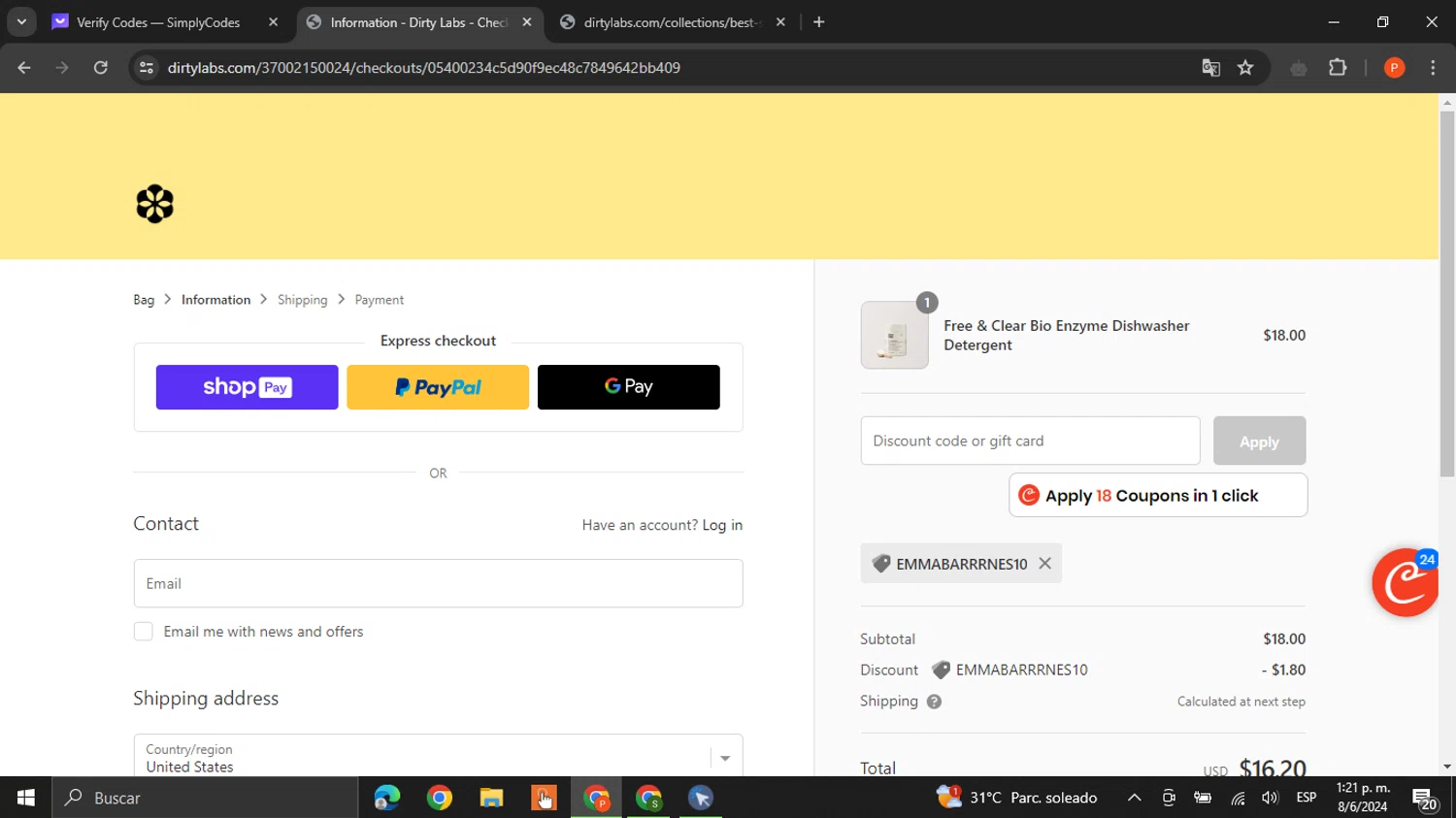 Dirty Labs Discount Code