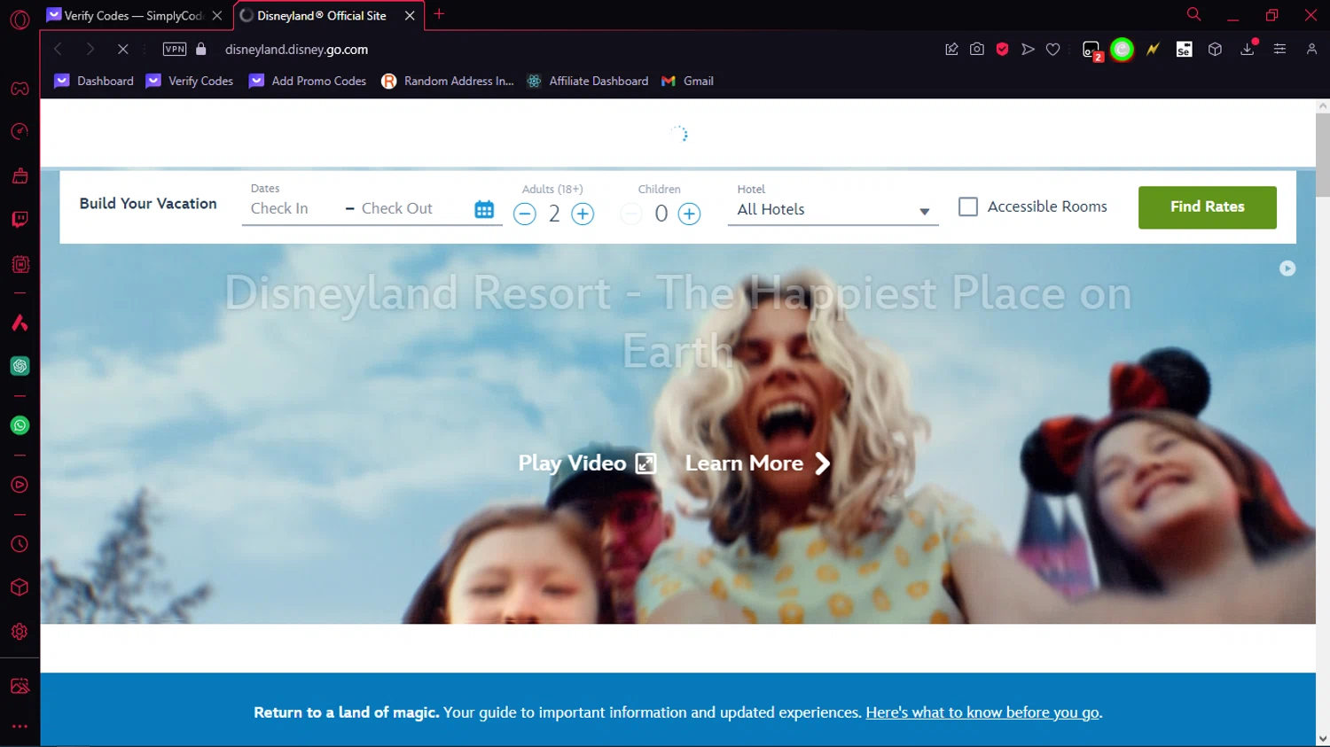 Disneyland Promo Codes - 20% Off Coupons Dec 2025