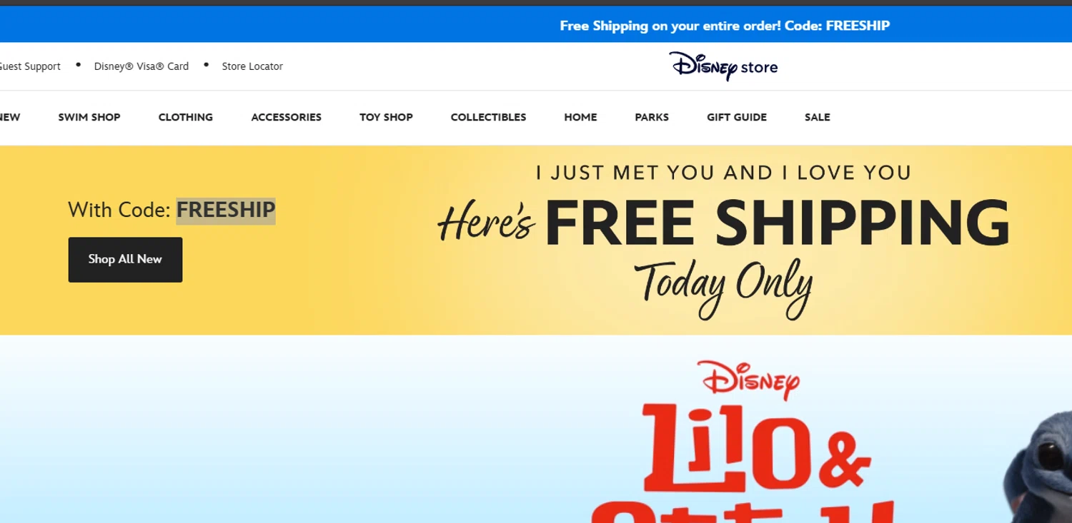 Disney Store Promo Codes - 10% Off (Verified) Jun 2025