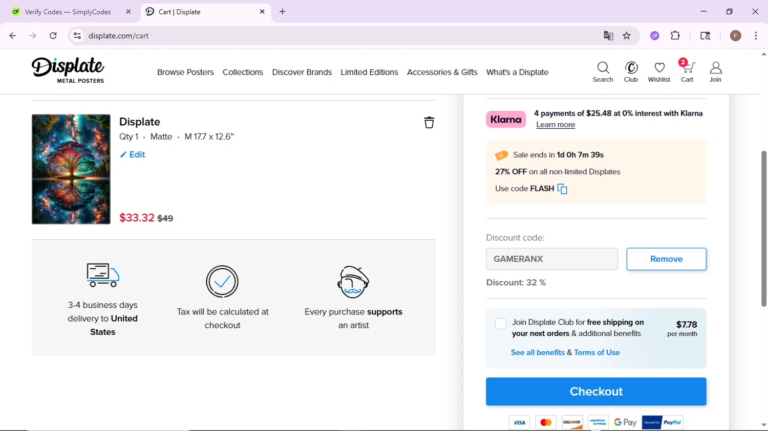 Displate Promo Codes (36 Verified) - 25% Off w/Code Aug 2025