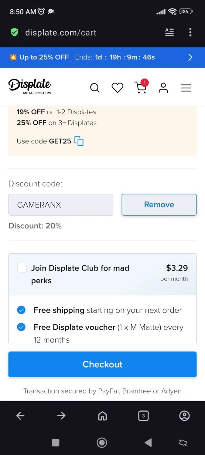 Displate Promo Codes (46 Verified) - 30% Off w/Code Oct 2025