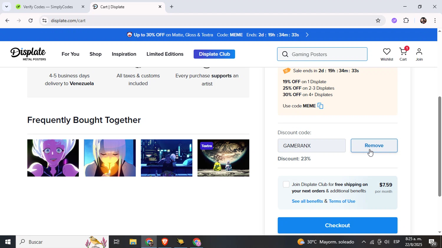 Displate Promo Codes (46 Verified) - 30% Off w/Code Oct 2025