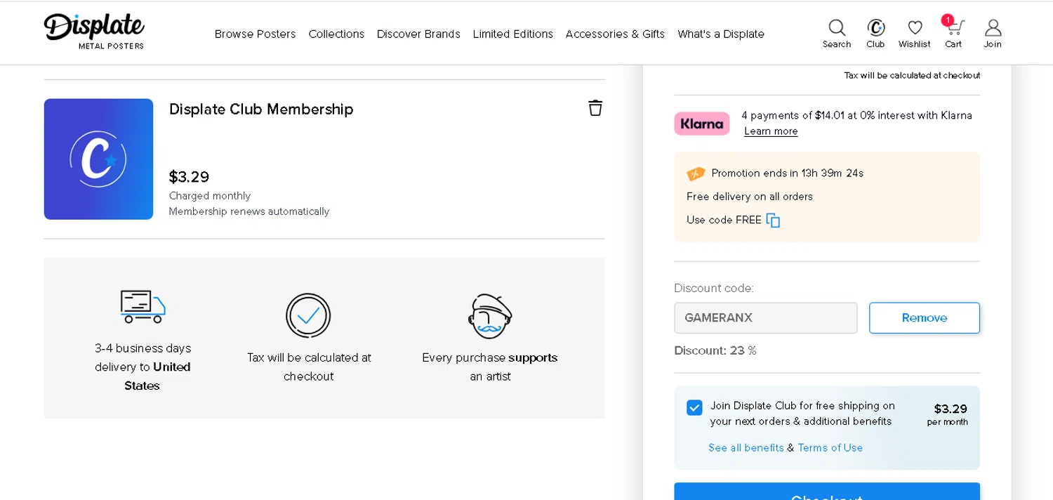 Displate Promo Codes (46 Verified) - 30% Off w/Code Oct 2025