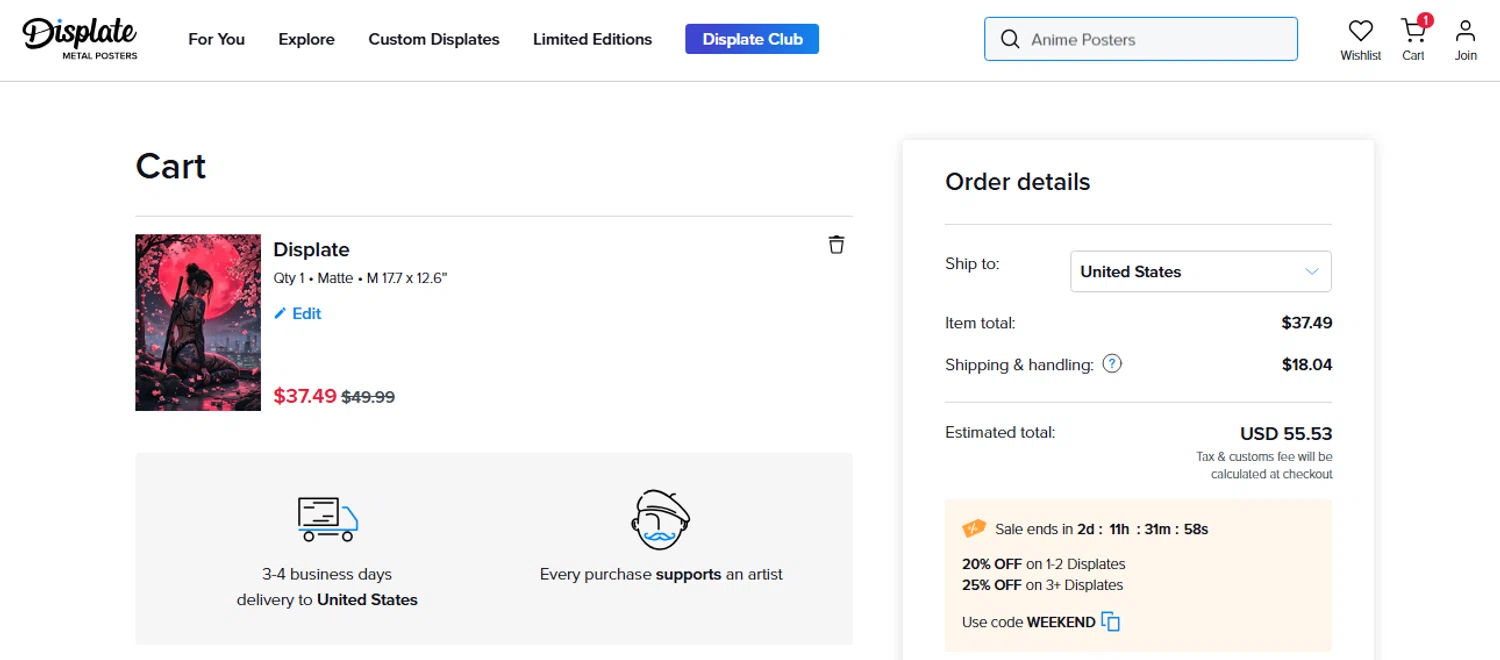 Displate Promo Codes (45 Verified) - 40% Off w/Code Sep 2025