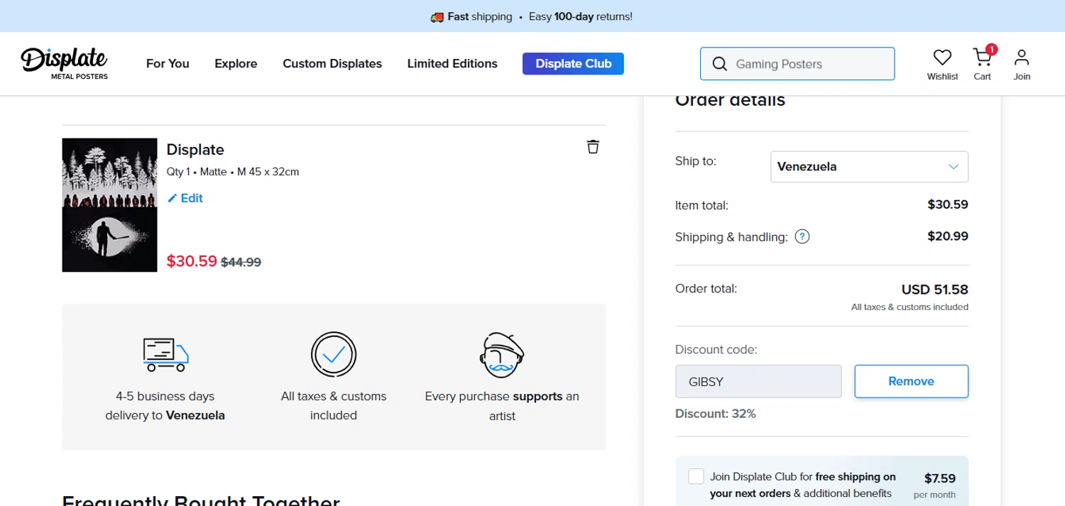 Displate Promo Codes (51 Verified) - Sitewide Oct 2025