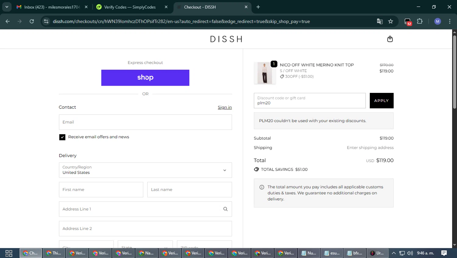 DISSH Promo Codes (7 Verified) - 20% Off Sitewide Sep 2025