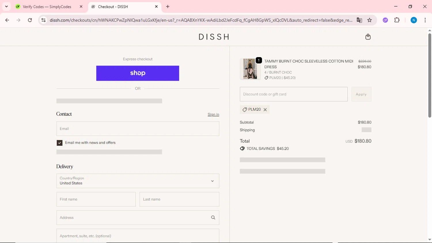 DISSH Promo Codes - 70% Off (+8 Codes) June 2026