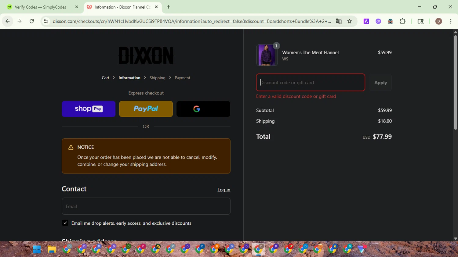 Dixxon Flannel Promo Codes (2 Verified) - 25% Off Sep 2025