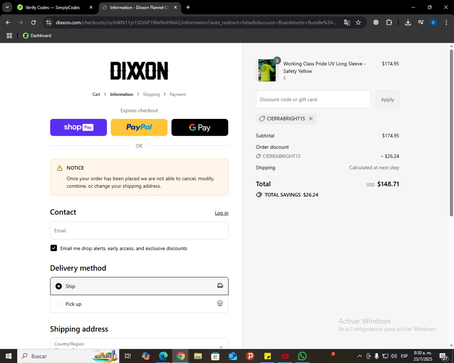 Dixxon Flannel Promo Codes (2 Verified) - 25% Off Sep 2025