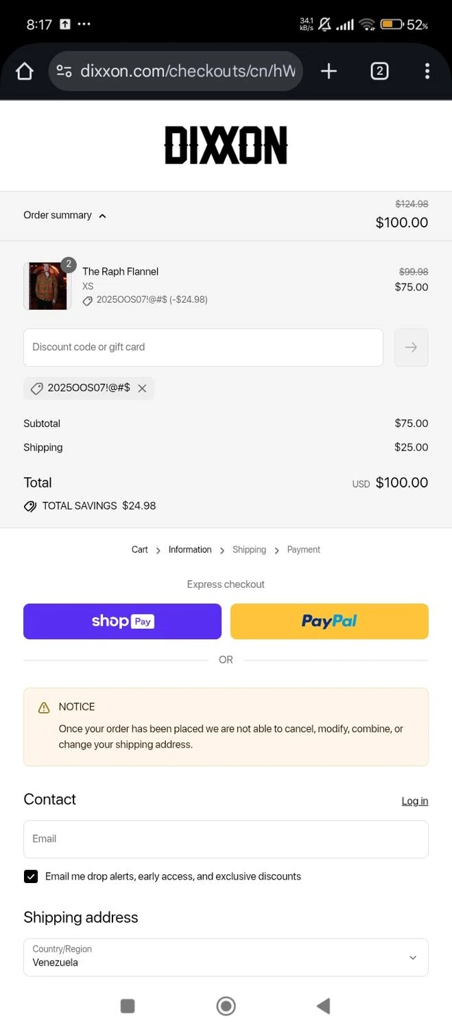 Dixxon Flannel Promo Codes (2 Verified) - 25% Off Sep 2025