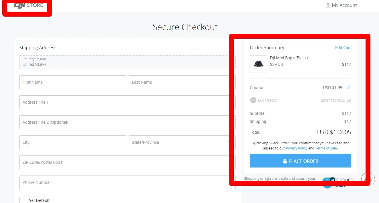 DJI Store Coupons - 20% Off | December 2024