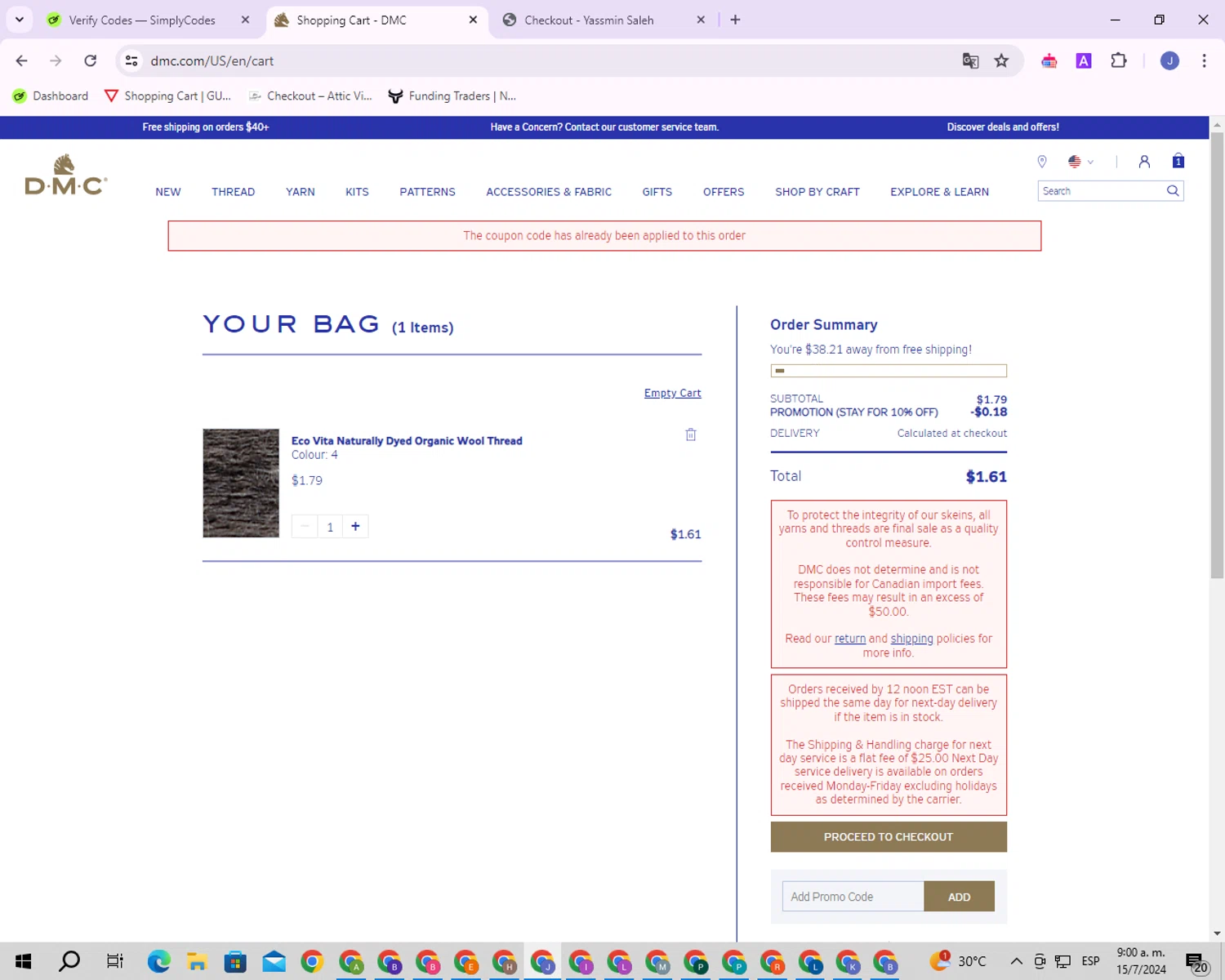 DMC US Promo Codes - 20% Off | October 2024