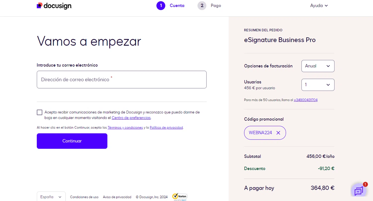 DocuSign Promo Codes - 20% Off | September 2024