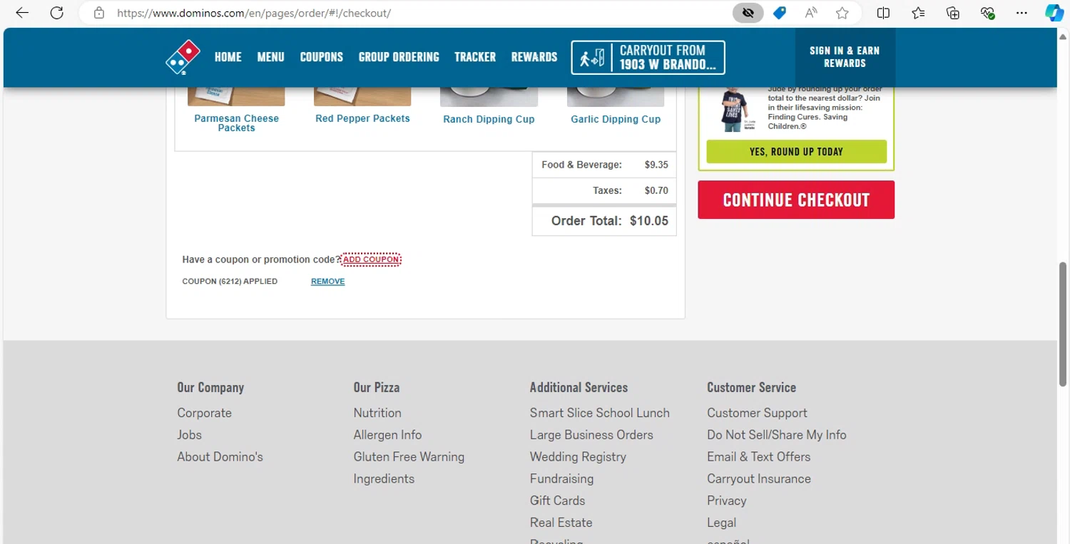 Domino's Coupon Codes - 35% Off | December 2024