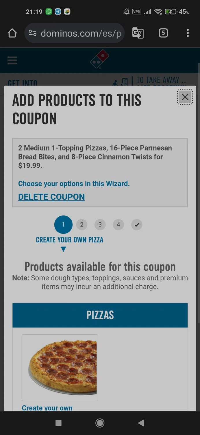 Domino's Coupon Codes - 35% Off | September 2024